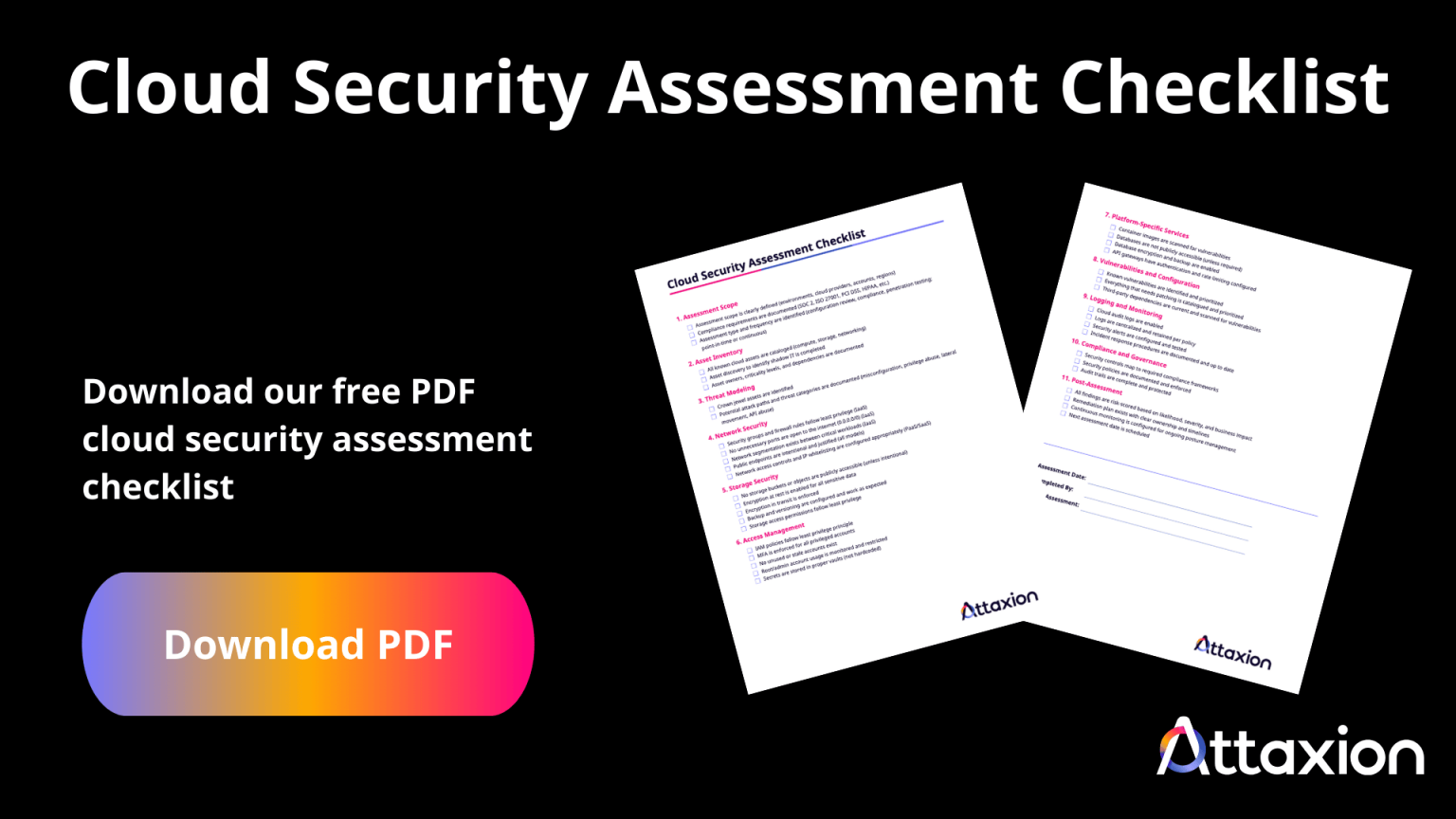 Cloud Security Assessment in 10 Steps [+Checklist] | Attaxion